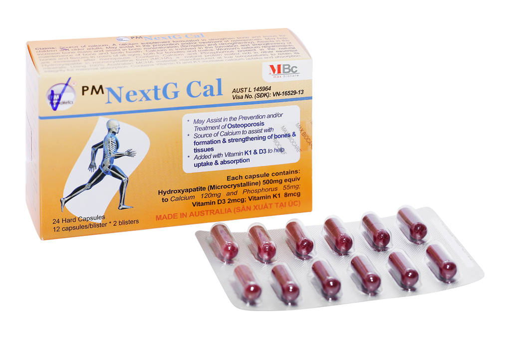 Công dụng, liều lượng và cách dùng thuốc nextg cal