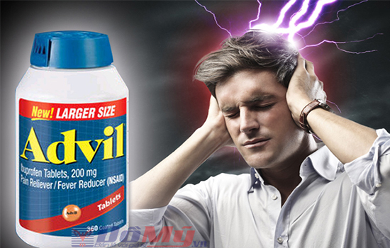 Thuốc Advil Ibufofen : tác dụng, liều dùng, lưu ý khi sử dụng