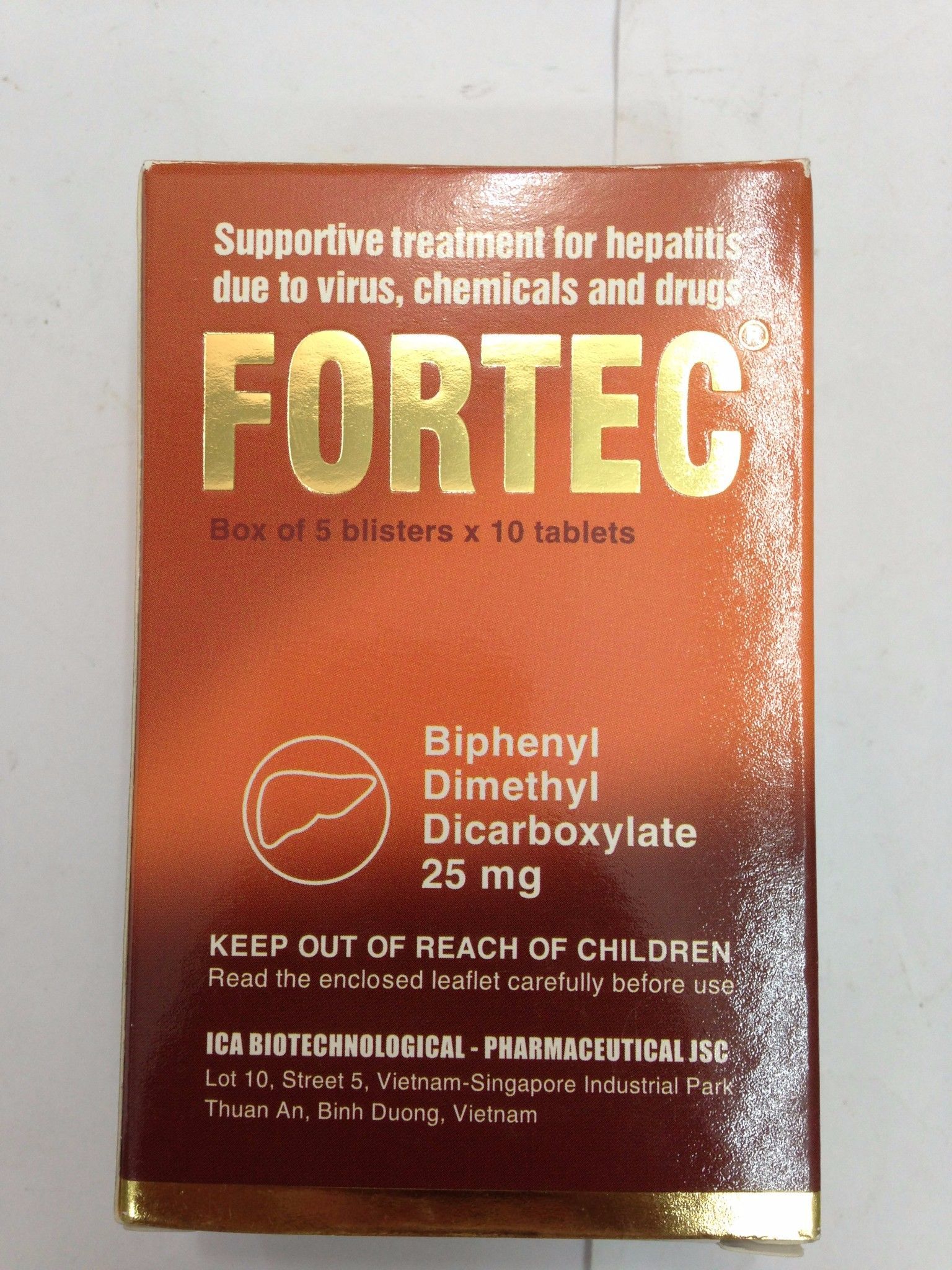 Thuốc Fortec sử dụng điều trị viêm gan như thế nào an toàn nhất